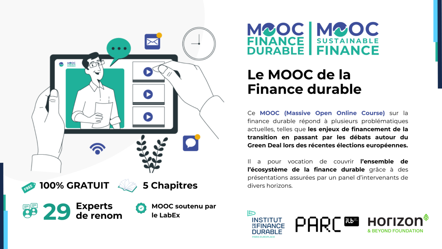 Mooc de la Finance durable - Institut Louis Bachelier : Institut Louis ...
